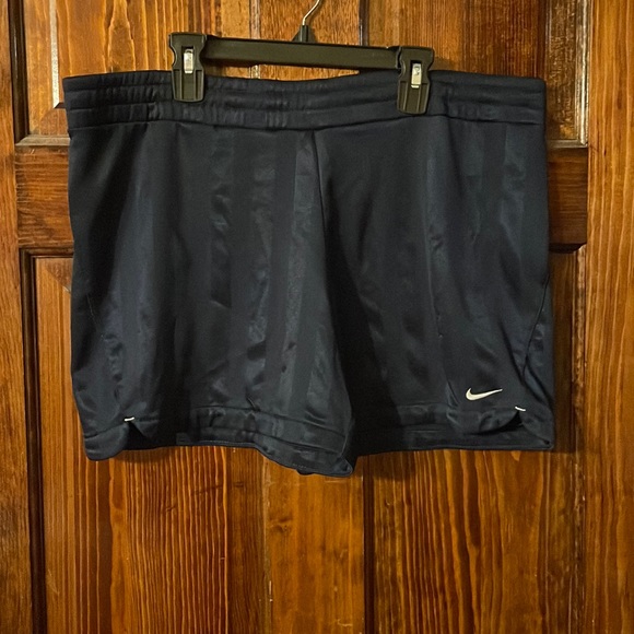 Nike | Shorts | Nike Navy Blue Soccer Shorts A Bit Of Claw Marks On The ...